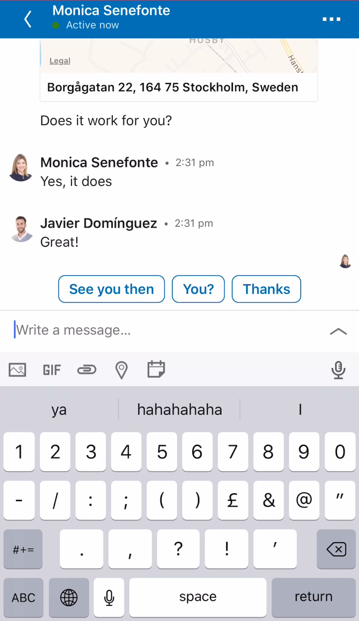 The power of AI via LinkedIn Messaging - Tricycle Europe